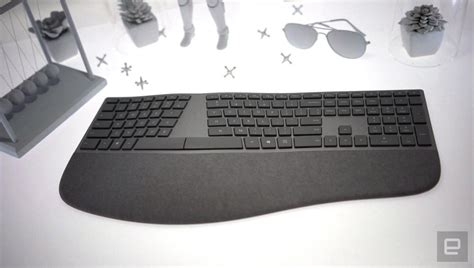 Microsoft S Surface Ergonomic Keyboard Makes Typing A Pleasure