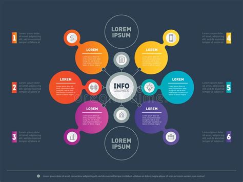 传染媒介infographic技术或教育过程 事务 向量例证 插画 包括有 背包 线路 连接 全球 104488797