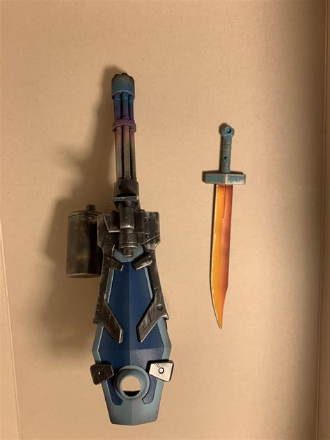 Wip Mg Gouf Custom Shield Gatling Gun And Heat Saber Complete Gunpla