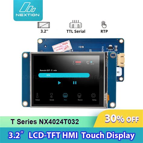 NEXTION Pantalla T Ctil NX4024T032 De 3 2 Serie B Sica HMI TFT LCD RTP