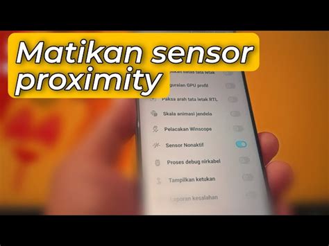 Cara Terbaik Mematikan Sensor Proximity Di Smartphone