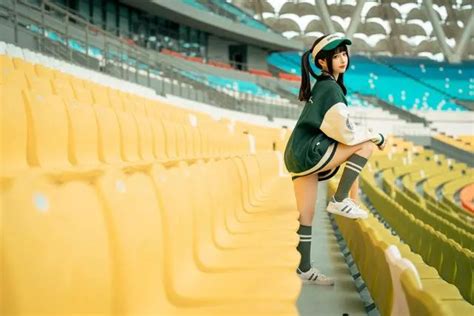蠢沫沫棒球女孩cosplay写真赏析我也好想打棒球啊 coser网站