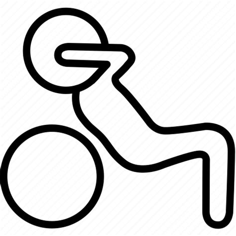 Workout Editable Stroke Ball Work Out Icon Download On Iconfinder