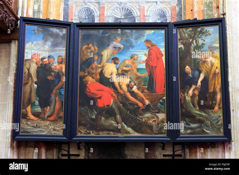 The Miraculous Draught Of Fish By Peter Paul Rubens Inside The Church
