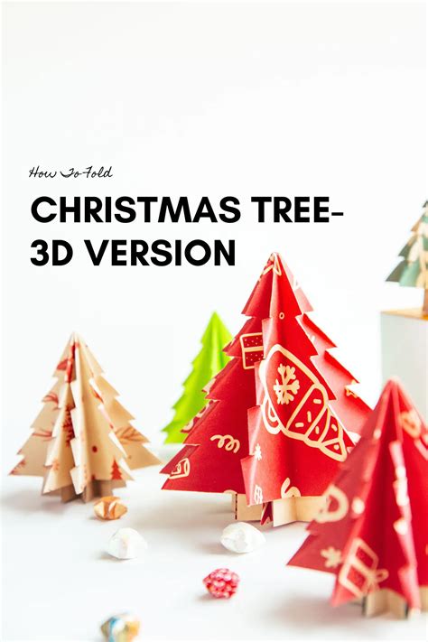 How To Fold An Origami Christmas Tree 3d Version Origami Ok
