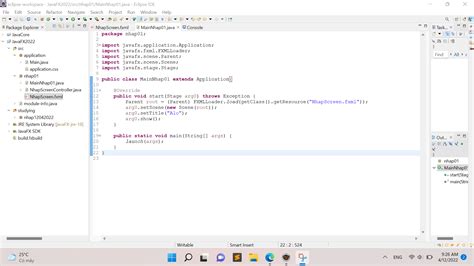 Java Fx Bị Lỗi Exception In Application Constructor Programming