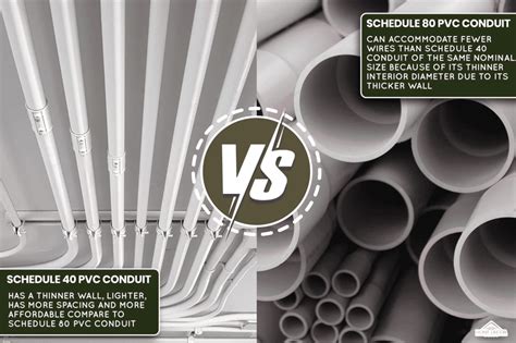 What S The Difference Between Schedule 40 And Schedule 80 Pvc Pipe At