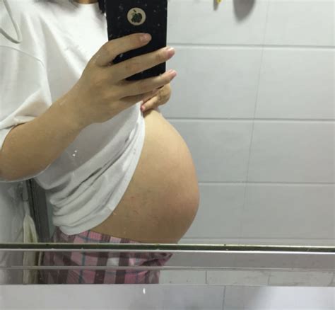 孕27周肚子不显怀，准妈妈粗略的应对，胎儿被迫早产 小纪育儿 新浪博客