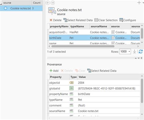 Add Provenance To A Knowledge Grapharcgis Allsource Documentation