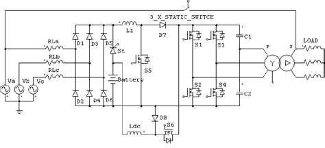 Figure 1 From Three Phase Ups System With Reduced Number Of Switches Semantic Scholar
