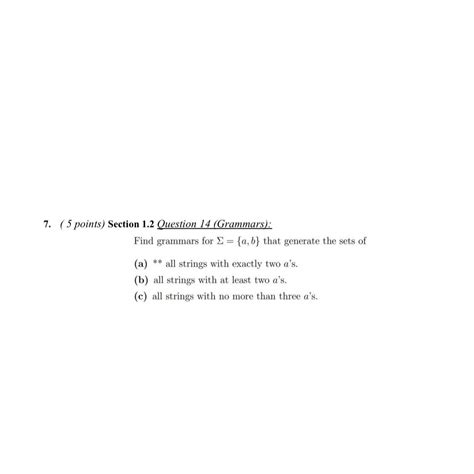 Solved Points Section Question Chegg