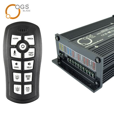 Wrc100w Wireless Controlled Siren Announcement Device Ogs Elektronik