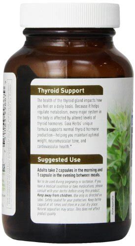 Buy Gaia Herbs Thyroid Support Liquid Phyto Capsules 120 Count