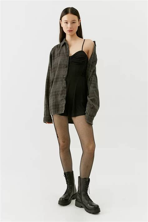 Uo Ohara Corset Romper Urban Outfitters Canada