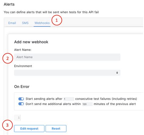 Notifications Email SMS And Webhook