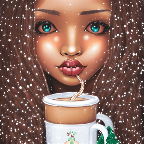 Christmas Morning Coffee · Creative Fabrica