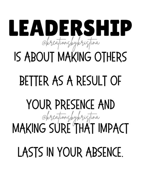 Leadership Poster Etsy