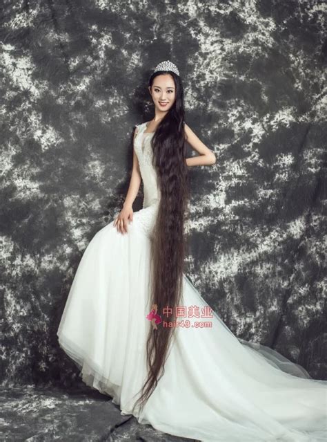 补充开封长发女李默涵1 7米长发美照67张 10 中国长发