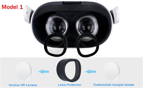For Oculus Quest 2 Vr Lens Protector And Glasses Spacer