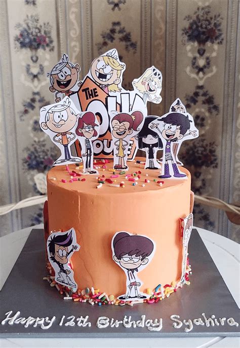The Loud House Theme Cake Ideas Images Birthday Cake Pictures Image