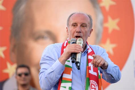 Turkish Presidential Candidate Muharrem Ince Holds Election Campaign In