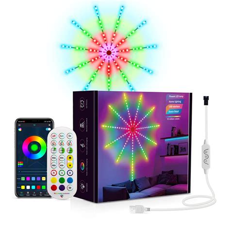 Fireworks Led Lights Icrgb Firework Lights Rainbow Color