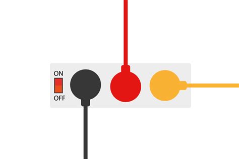 Socket And Plugs Inserted Into The Electrical Socket Set 34804806 Png