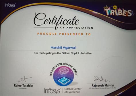 Githubcopilot Llm Aiindevelopment Hackathonexperience Infosys