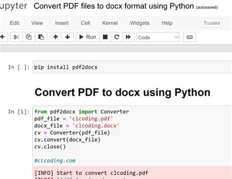 Diogo Santos On Linkedin Convert Pdf To Docx Using Python 👩‍💻