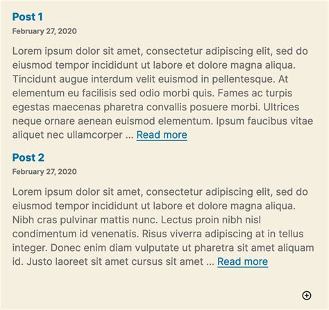Latest Posts Appending Read More To The Excerpt Is Inconsistent