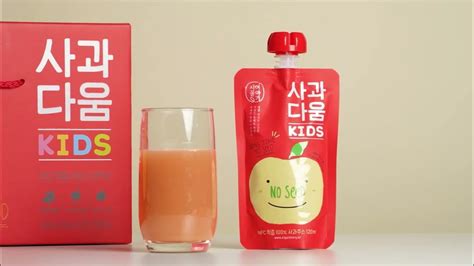 비디오쇼핑 사과다움키즈 씨없는 100 사과즙 시골이야기푸드 Youtube