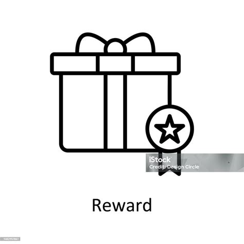 보상 벡터 개요 아이콘 그림 디자인 흰색 배경에 게임 기호 Eps 10 파일 가능성에 대한 스톡 벡터 아트 및 기타 이미지 가능성 검은색 낙서 드로잉 Istock