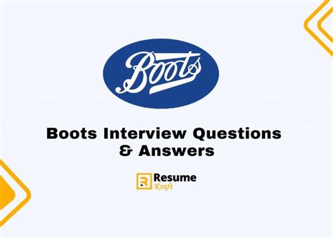 Top 21 Boots Interview Questions Sample Answers Included In 2025