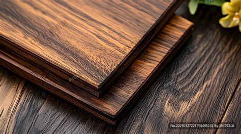 Ai创作图实木 板材 木纹 质感 深色 纹理 材质 装饰 家具 家居 工艺 表面 天然 堆叠 花卉 昵图网