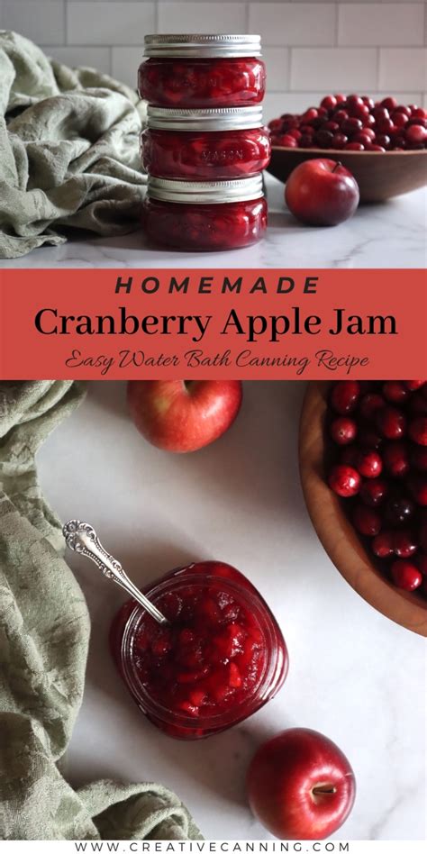 Cranberry Apple Jam Creative Canning