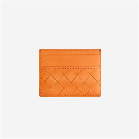 보테가 베네타 크레딧 카드 케이스 파파야 Bottega Veneta Kream