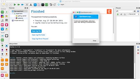 Opensesame 312 For Osx Running On Qt5 — Forum