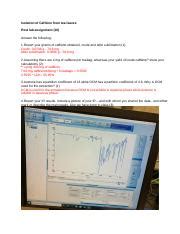 Isolation Of Caffeine From Tea Leaves Yield Extraction And IR Course Hero