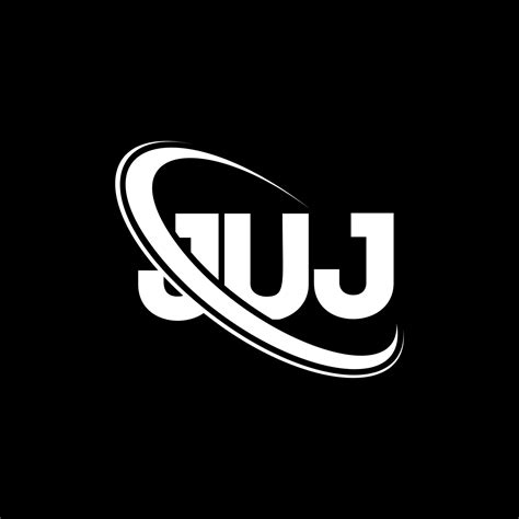 Juj Logo Juj Brief Juj Brief Logo Ontwerp Initialen Juj Logo