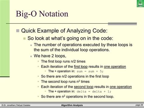 Algorithm Analysis1 PPT