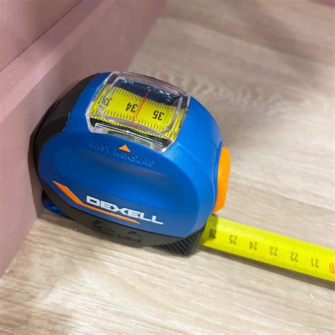 Измерительная рулетка Строительная Dexell 5 м х 19 мм купить по низкой