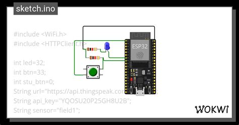 Boton Wokwi Esp32 Stm32 Arduino Simulator
