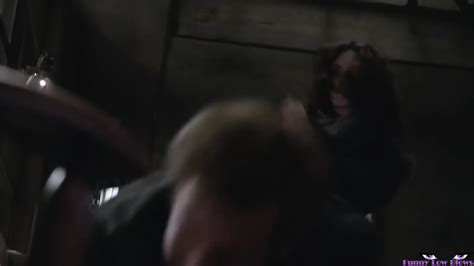 Emmy Rossum BALLBUSTING Sex Scenes Kick In The Balls Kick From Behind