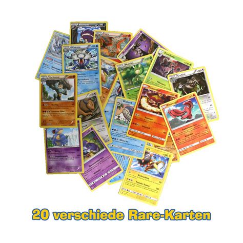 50 verschiedene Pokémon HOLO Karten NEU Sammlung DEUTSCH Top