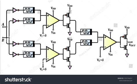 Memristor Threshold Logic Fft Circuits Stock Vector Royalty Free Shutterstock
