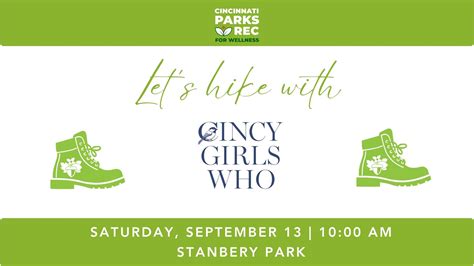 Hiking In Stanbery Park With Cincy Girls Who Cincinnati Parks Foundation