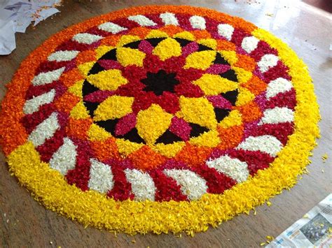 Collection Of Top Onam Pookkalam Designs Latest 2020 Big Rangoli