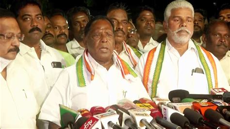 Crucial Floor Test For Congress Dmk Govt In Puducherry As Assembly