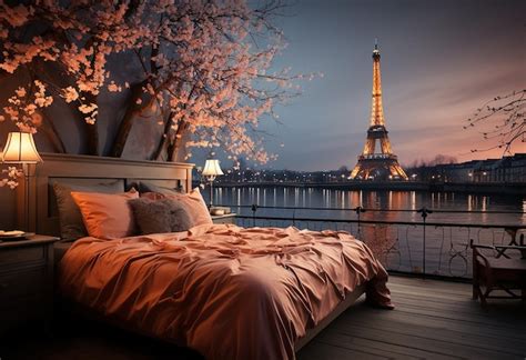 Premium Photo Parisian Elegance A Beautiful View Of The Eiffel Tower