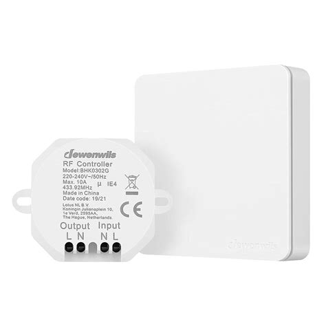 Remote Light Switch Kit Wireless Light Switch Kit 1 Gang Switch